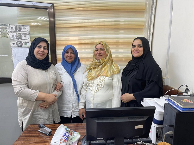 person in charge asmaa muhammad zughayer shaima adnan abd ilham hadi ...